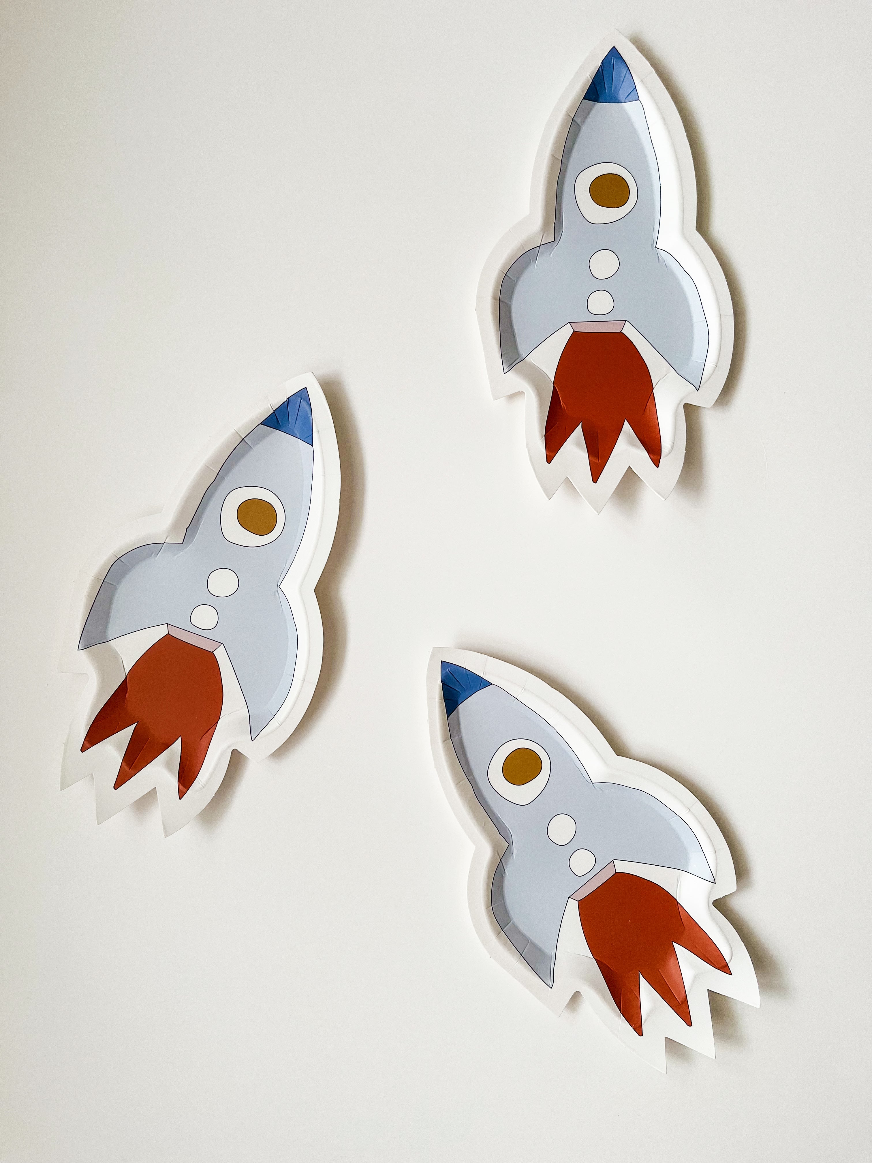 Mini Rocketship Dessert Plate (8pcs) – Josi James