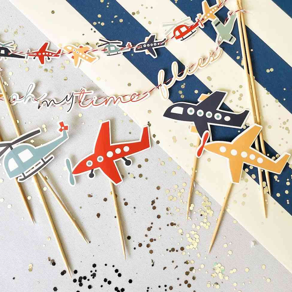 Airplane Decorations Party Kit Josi James product Birthday Party, Kids ...