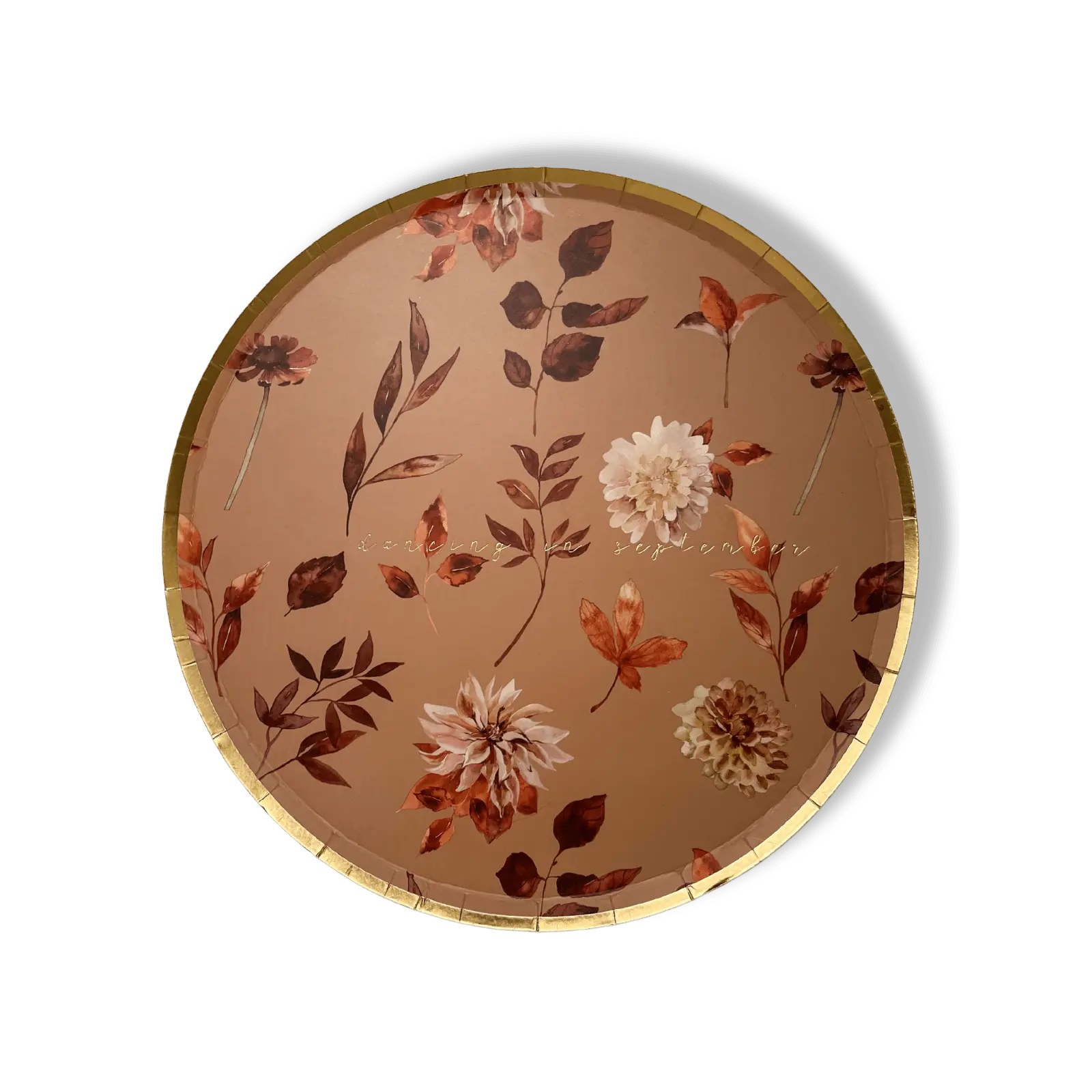 Fall Leaf Dinner Paper Plate (8pcs) - Josi James