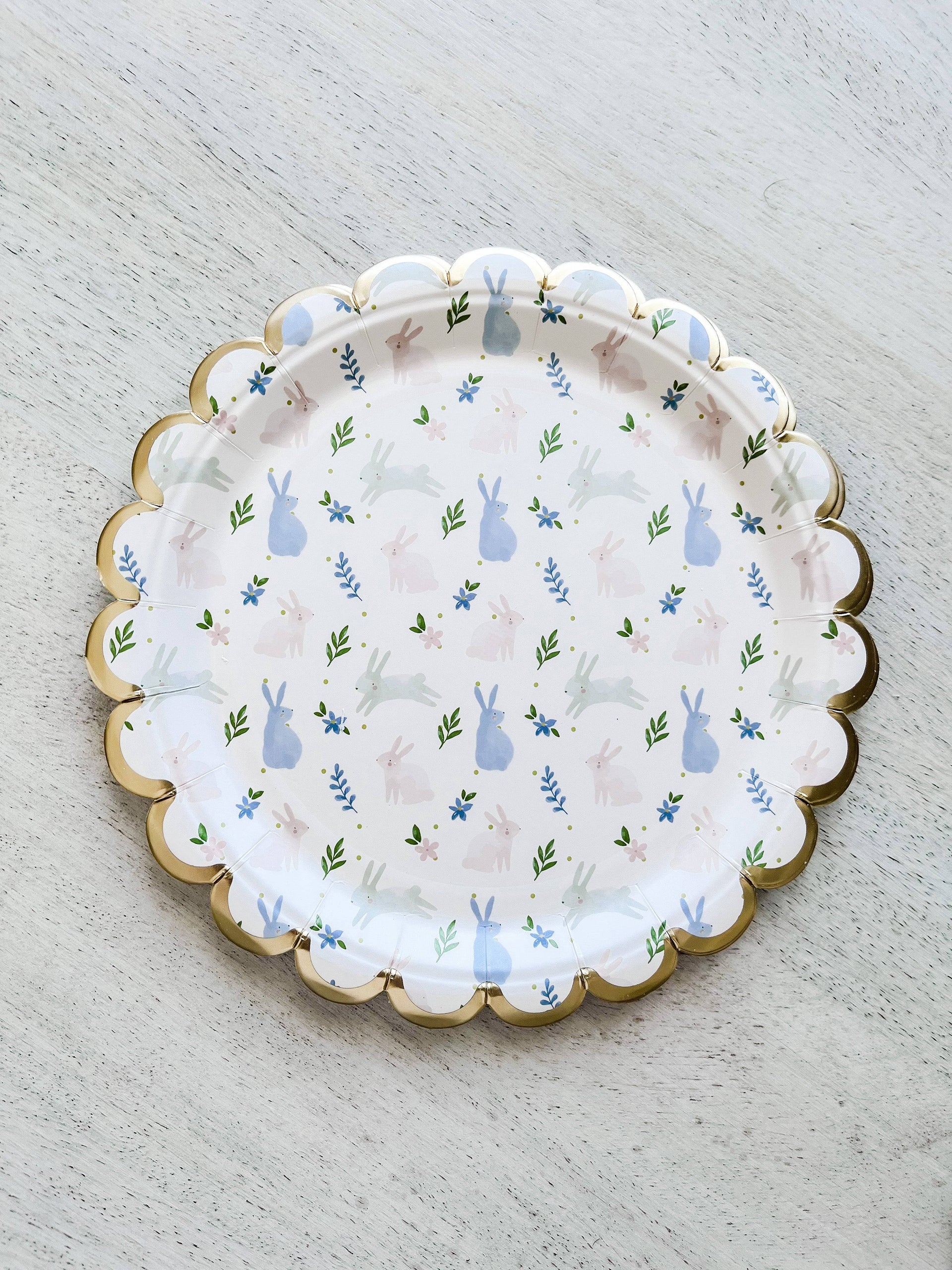Small Scalloped Bunny Plate – Josi James