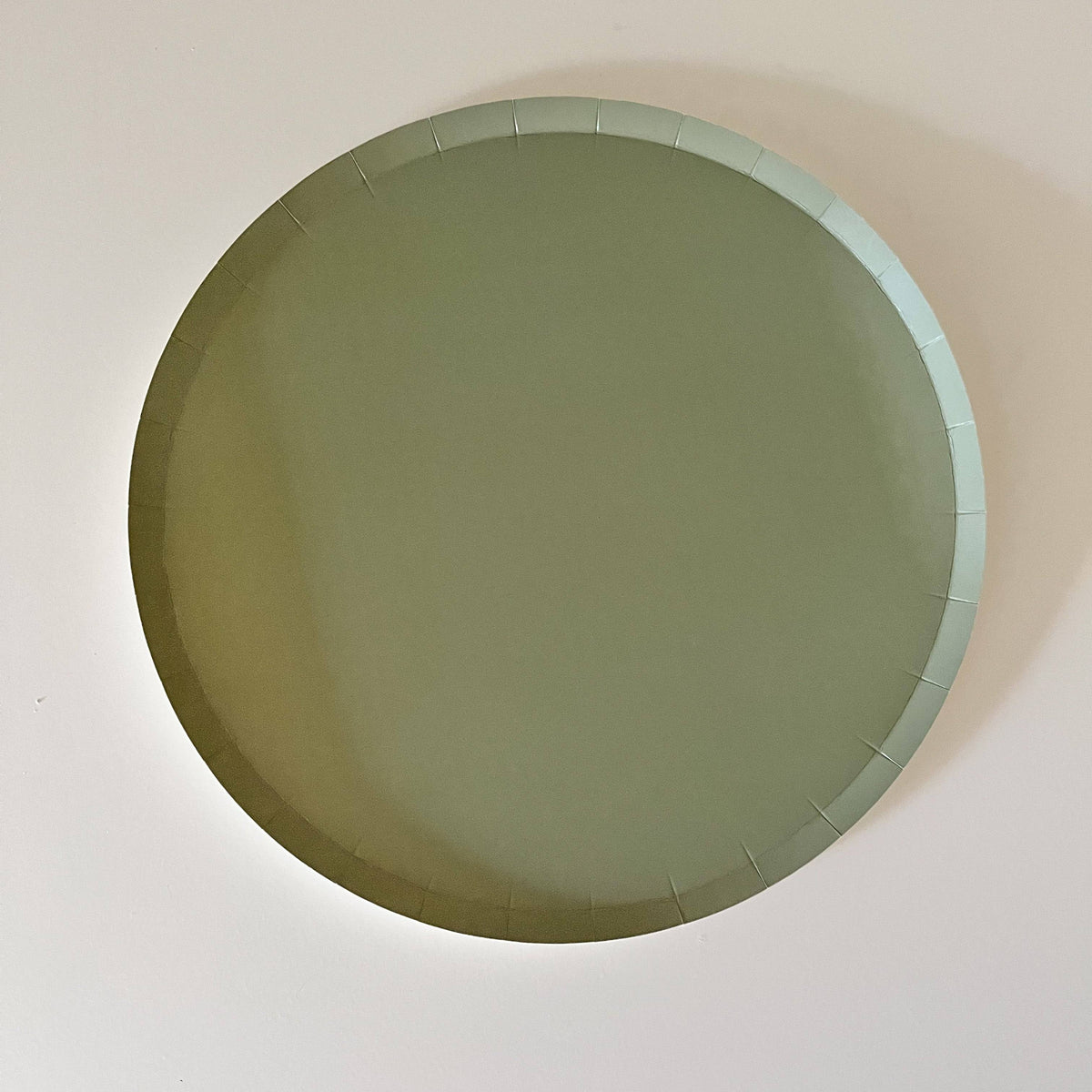 Classic Green Paper Party Plate – Josi James